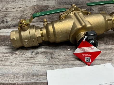Watts Lf009m2 Qt Fs Bronze Reduced Pressure Zone Backflow Preventer As
