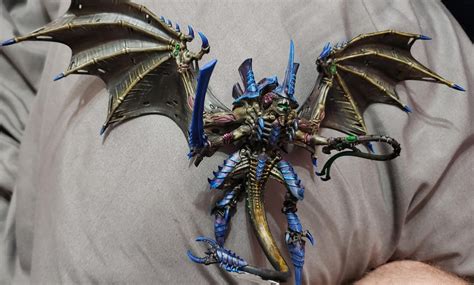 My First Tyranid Model Is Done Feeling Pretty Proud Of Him Rtyranids