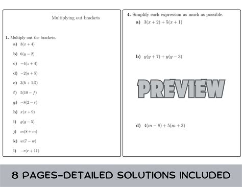 Multiplying Algebraic Expressions Worksheet Writing Algebraic