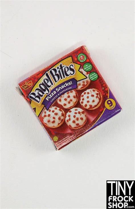 Zuru Mini Brands Rare Ore Ida Hologram Bagel Bites Pepperoni New Series