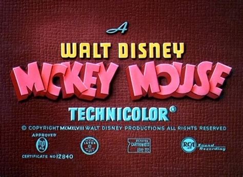 Mickey Mouse Intro Forum