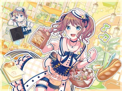 Safebooru Bang Dream Blue Eyes Blush Brown Hair Dress Long Hair