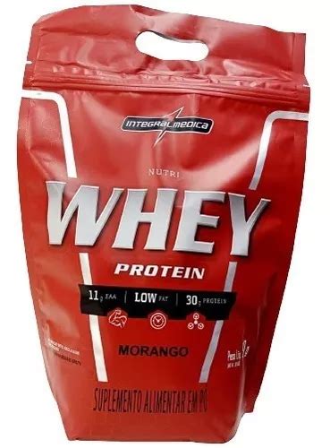 Suplemento Em Pó Integralmédica Nutri Whey Protein Proteínas Sabor