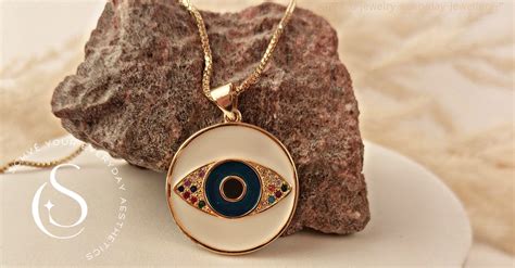 Stylish Tinzel Turkish Evil Eye Necklace Jewelry