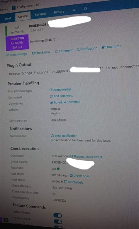 Icinga2 Remote Icinga Instance Xxx Is Not Connected To Zzzz