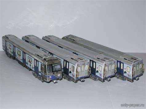 Новогодний поезд метро 2019 - тип 81-760/761 "Ока" (Mungojerrie) из ...