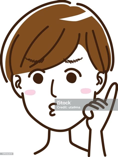 검지 손가락으로 불평하는 인간의 일러스트 레이 션 일러스트 자료 20 29세에 대한 스톡 벡터 아트 및 기타 이미지 Istock