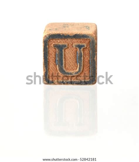 Wooden Block Letter U Stock Photo Shutterstock