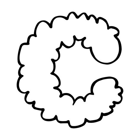 Printable Cloud Letters Free Alphabet Font And Letter Templates