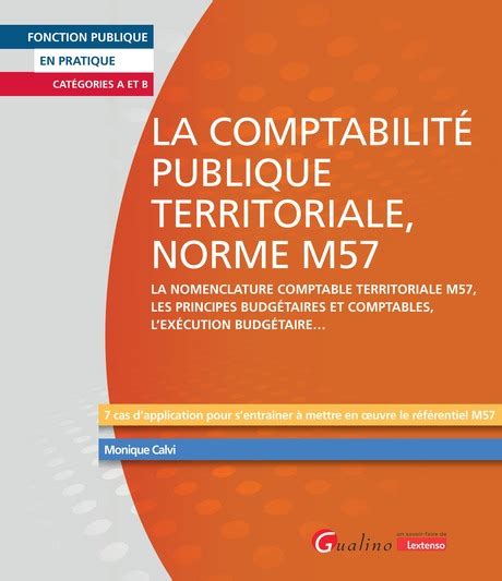 Fonction Publique La Comptabilité Publique Territoriale Norme M57 1re