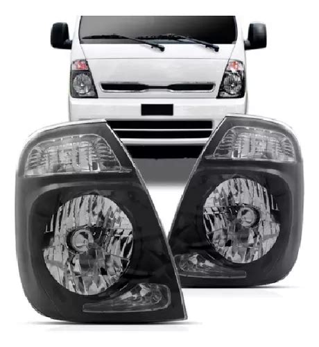 Par Farol Kia Bongo Mascara Negra Parcelamento Sem Juros