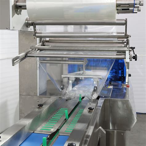 Box Motion Flow Wrapper Automatic Arabic Bread Packing Machine