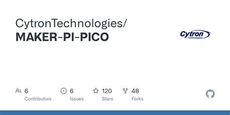 Github Cytrontechnologies Maker Pi Pico