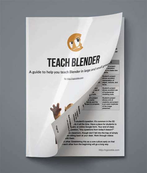 Blender Teaching Guide CG Cookie