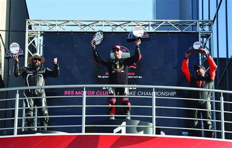 Alexander Qabazard Wins Superbike Championship In 1000cc Category