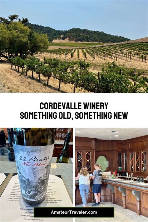 Cordevalle Winery In San Martin Something Old Something New