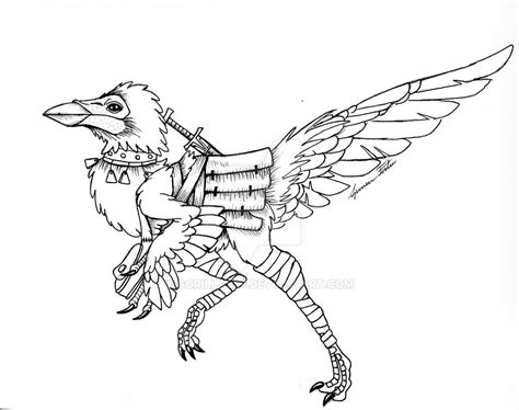 Kenku Courier By Gorillas57 On Deviantart