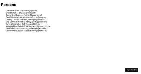 Axios Playground Codesandbox