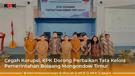 KPK On Twitter BERITA KPK Melalui Kedeputian Bidang Koordinasi