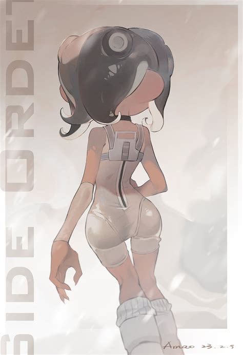 Octoling And Octoling Girl Splatoon And 2 More Drawn By Amaodd221