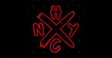 Nyhc Graffiti Red And Black Nyhc Sticker Teepublic