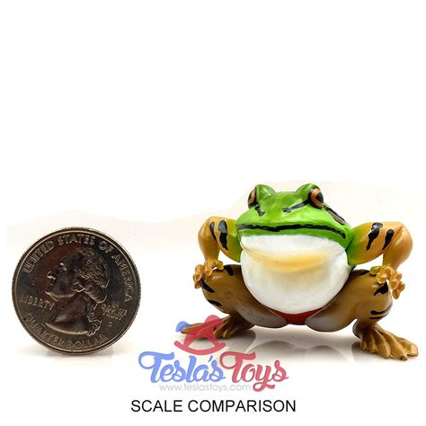 Toad Frog Sumo Wrestler Hakkeyoi Vol 2 Mini Figure Teslas Toys
