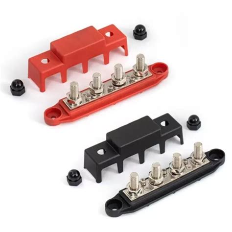 Terminal Block Distribution Block Solar Wiring Truck Busbar Covered For