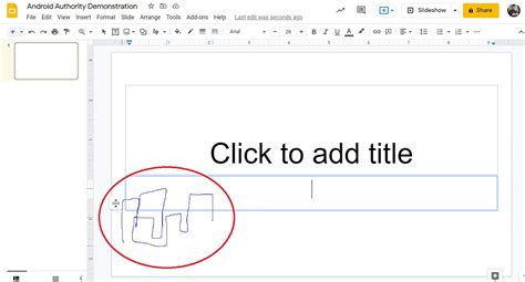 How To Draw On Google Slides Android Authority