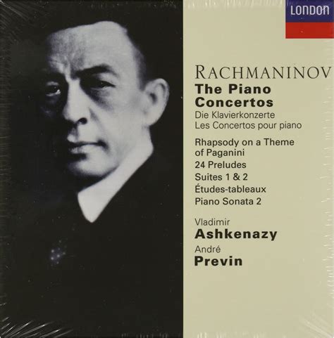 Rachmaninov Piano Works Uk Cds And Vinyl