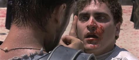 Gladiator Emperor Commodus Kills Marcus Aurelius