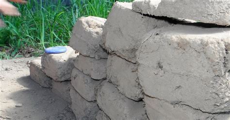 Adventures At Home With Mum Making A Mud Brick House