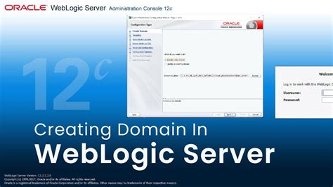 How To Create Domain In Weblogic Server Malayalam Weblogic Server