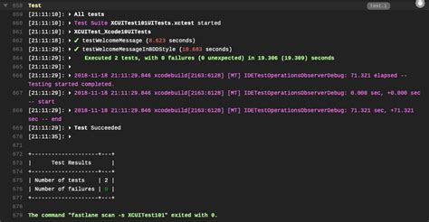 Setting Up XCUITest For IOS Continuous Integration