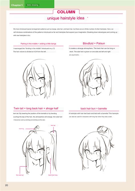 Page 12 In 2024 Basic Drawing Body Drawing Tutorial How To Draw Hair