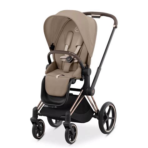 Cybex Priam 4 Stroller Rose Goldcozy Beige Shop Top Rated Strollers