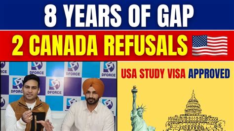 Usa Study Visa Approved After 2 Canada Refusals F1 Visa For Usa
