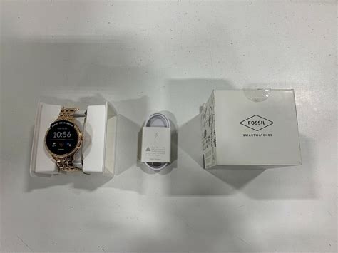 Fossil 42mm Gen 5e Stainless Steel Touchscreen Smart Watch Values Mavin