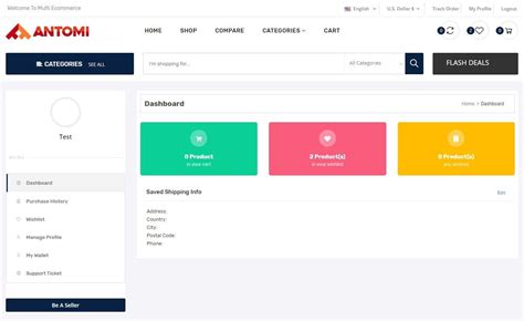 Multi Ecommerce Web Application And Android App By Nolimitlogicpl