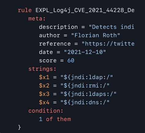 SB 21 21 Log4J RCE CVE 2021 44228