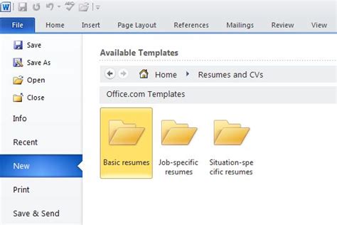 Resume Formatting Tips