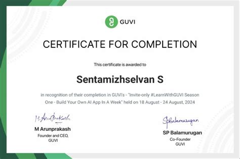 Sentamizhselvan S On Linkedin Ai Genai Airevolution