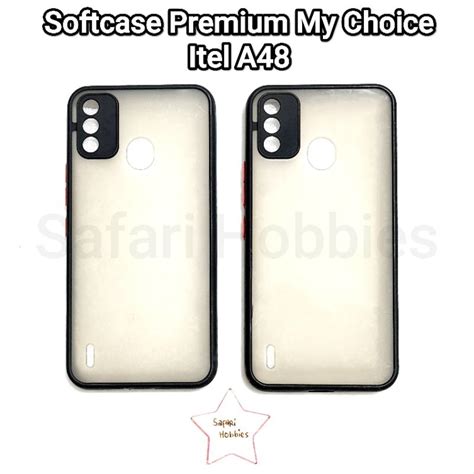 Jual Itel A48 Softcase Premium My Choice Cod Shopee Indonesia