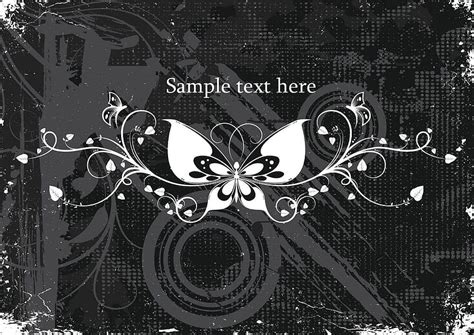 빈티지 꽃 배경 벡터 Eps Ai Uidownload