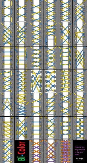 Pin On Cool Ways To Lace Shoes Shoe Lace Patterns Ways To Tie Shoelaces