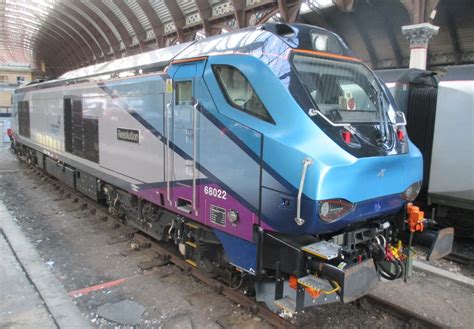 Vossloh Class 68 Diesel Electric Locomotives Transpennine Mk5a Coahes