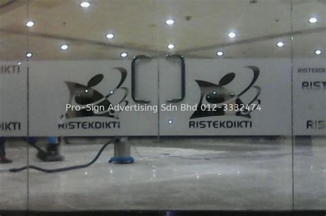 Frosted Sticker Pattern Die Cut Pvc Foam Cut Out Lettering Ampang