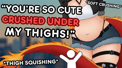 Giant Yandere Dragoness Crushes You With Her Thighs F4m 3dio Asmr