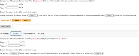 Solved 1 Points] Awsciengmat7 5 4 018 Compare The