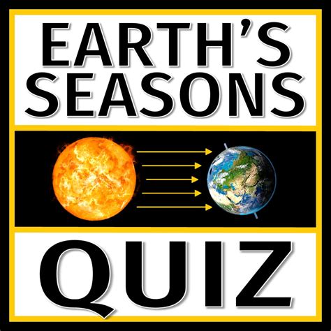 Earths Seasons Quiz Flying Colors Science