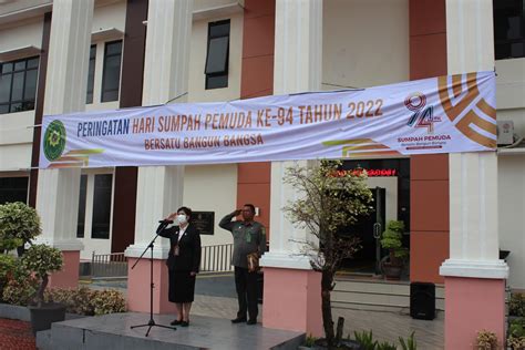 Upacara Peringatan Hari Sumpah Pemuda Ke 94 Tahun 2022 Pn Sungailiat